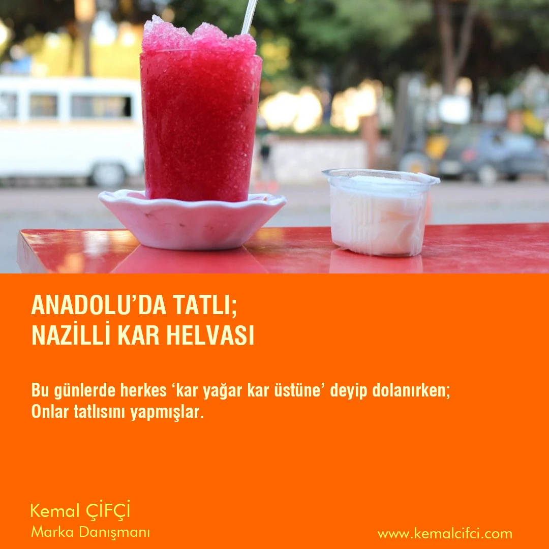 NAZİLLİ KAR HELVASI - Marka Konseyi